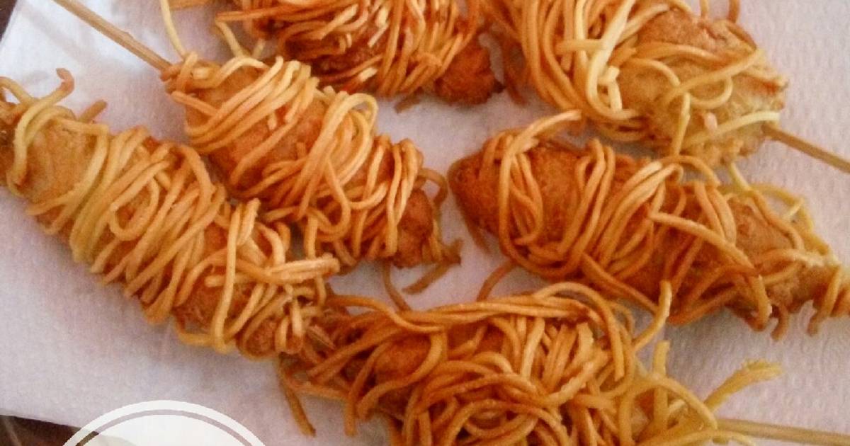 Resep Sate Mie Ayam Kriukz oleh Sania Chubchub - Cookpad