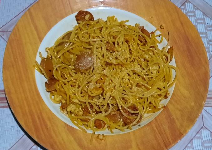 Resep Spagethi Napolitan ala ala Minnisu😁 oleh Minni SU - Cookpad