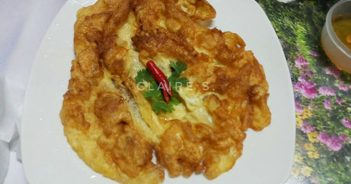 Thai Style Fluffy Fried Omelet Recipe By Claire S.