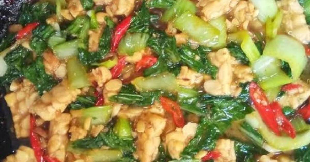 480 resep tempe sawi ijo enak dan mudah - Cookpad
