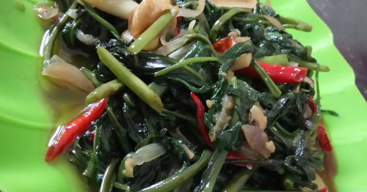 Resep Oseng Kangkung Istimewa oleh Abirmisk.12345 - Cookpad