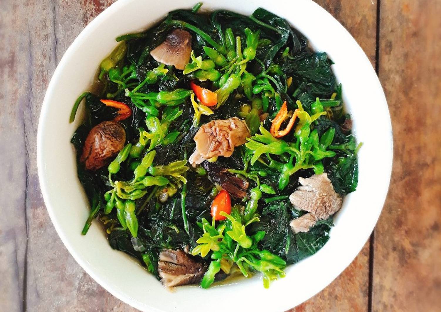 Cách Làm Món Canh rau ngót thái lan vs hoa thiên lý chay của Món Chay ...