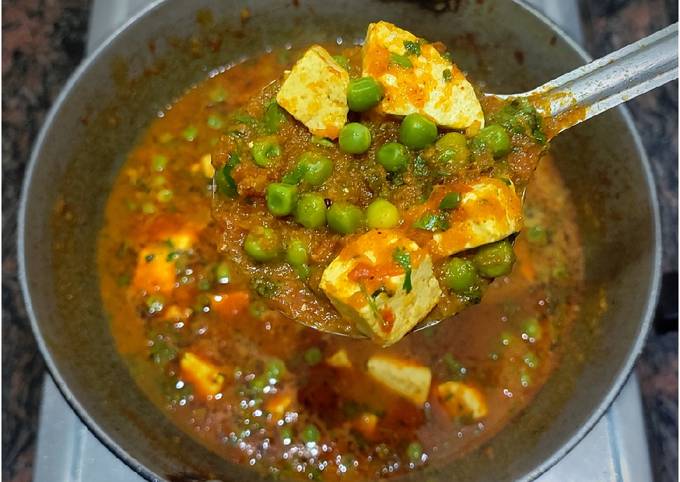 Matar Paneer 📌 Recipe by Udbhav Rai - Cookpad