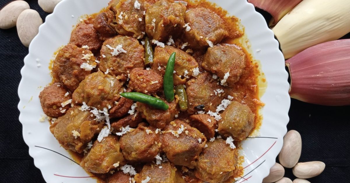 Banana Flower Cofta Curry Recipe by Malati Raha - Cookpad