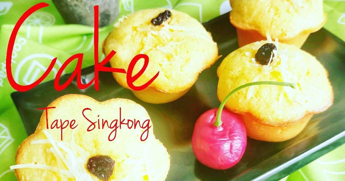 Resep Cake Tape Singkong oleh Chiensyn Kuliner - Cookpad