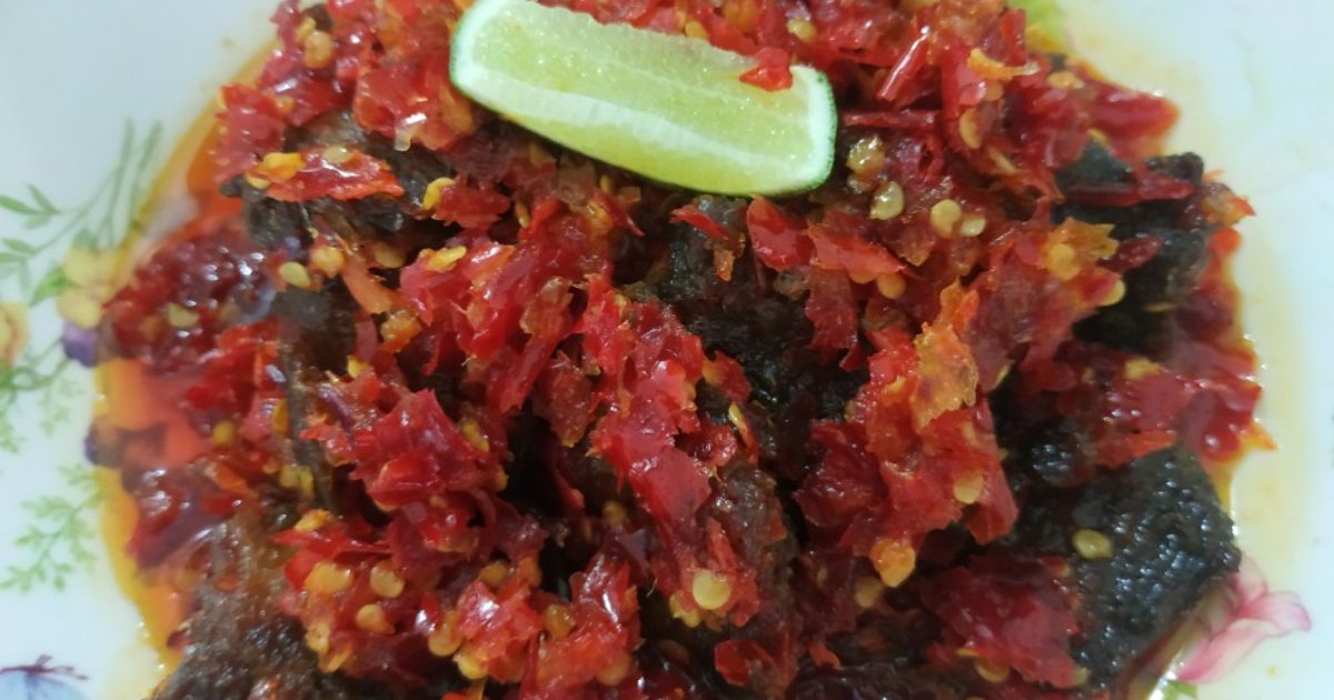 Resep Dendeng Balado Basah oleh Teresia Wulan - Cookpad