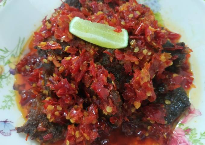 Resep Dendeng Balado Basah oleh Teresia Wulan - Cookpad