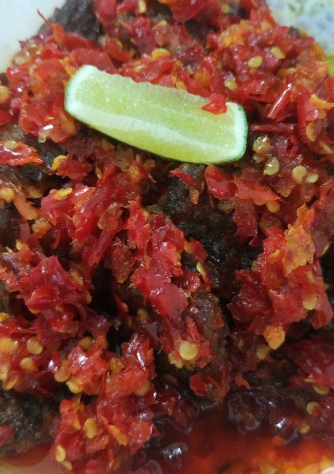 Resep Dendeng Balado Basah oleh Teresia Wulan - Cookpad