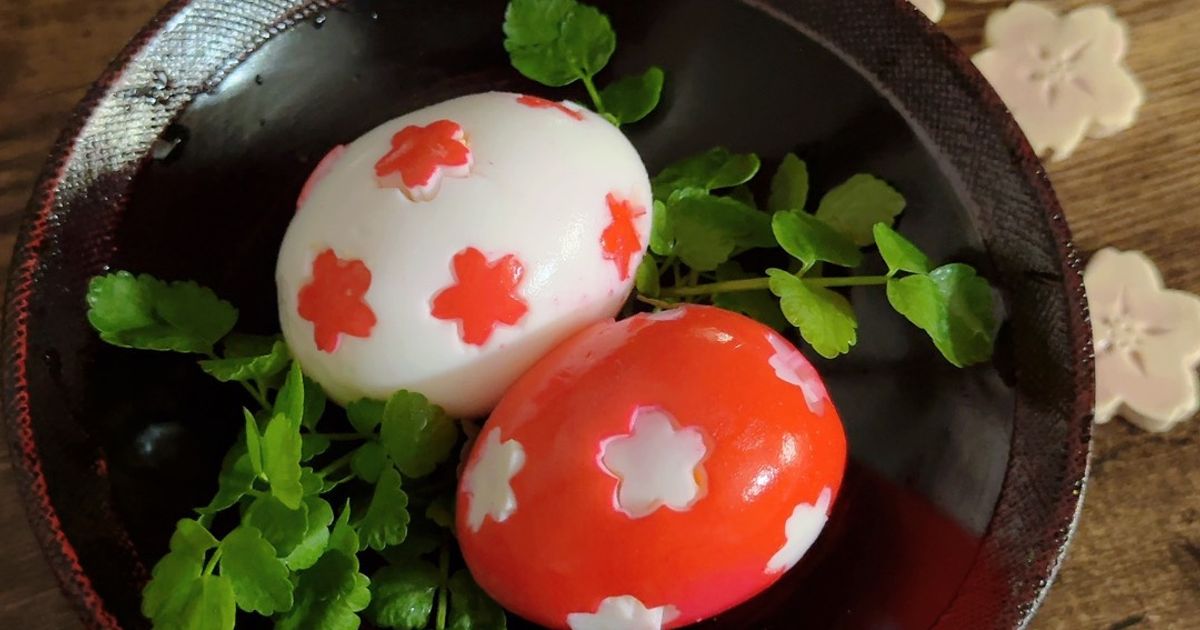 Kawaii Lovely Boiled Eggs Recipe by Aunty Eiko's international cuisine ...