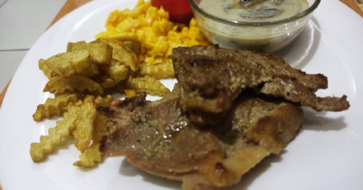Resep Steak Daging Qurban Ala Rumahan Oleh Dapur Mba Ret Ytube Enno