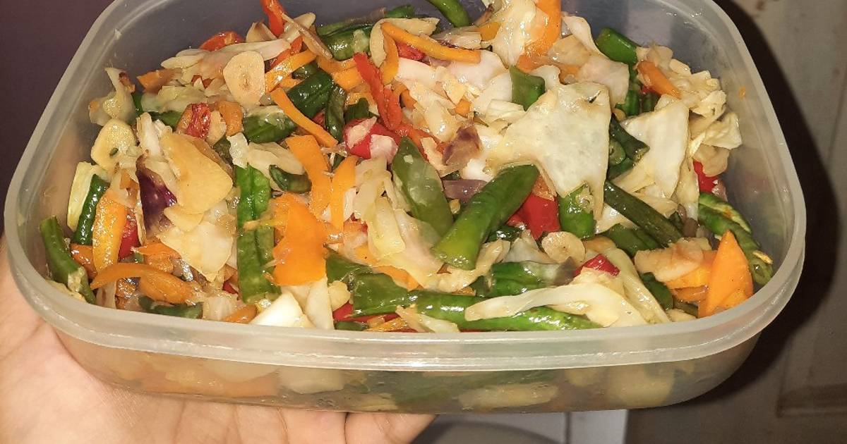 Resep Tumis sayur campur sederhana anak kos oleh adr - Cookpad