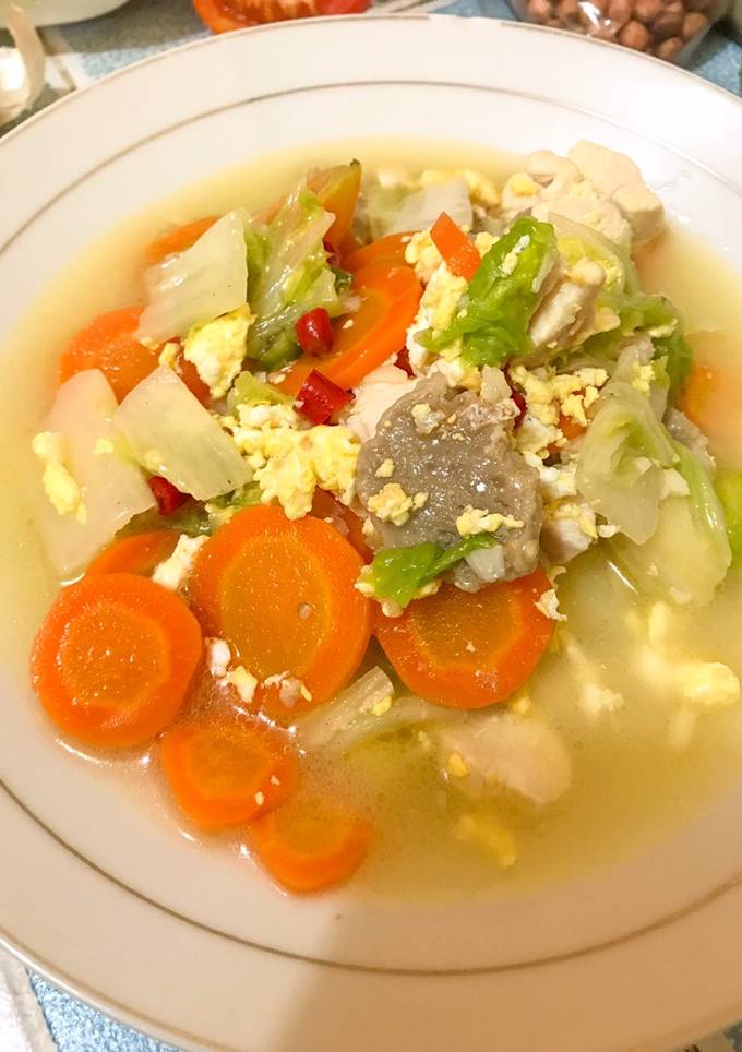 Resep Capcay Rebus ala Kedai Bakmi Muslim Solo oleh Dya - Cookpad