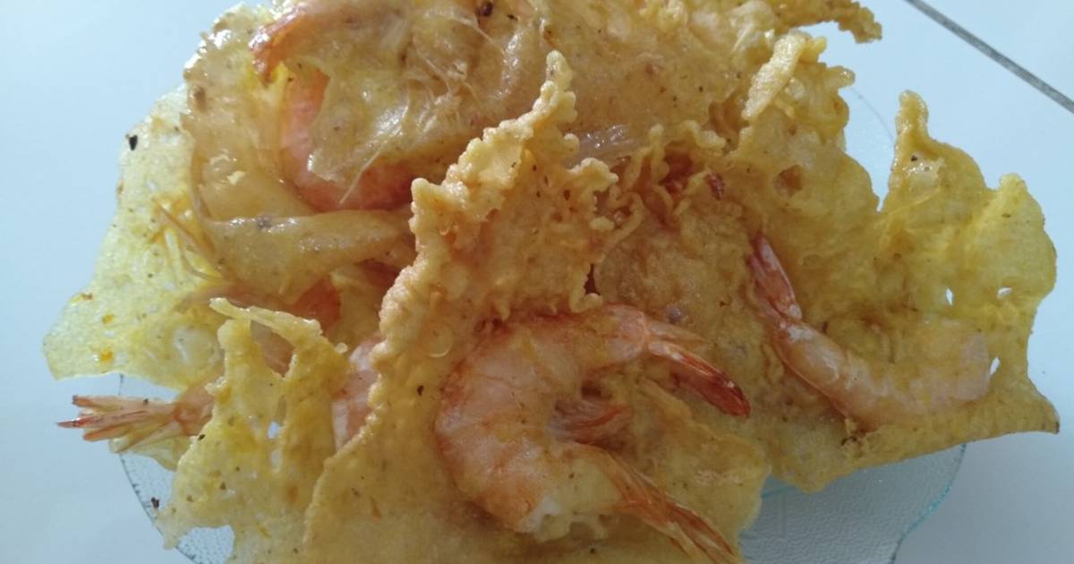 Resep Peyek udang (grejeg) oleh Cucu Rinjani - Cookpad
