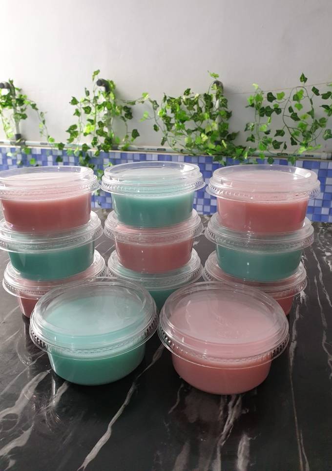 Resep Silky pudding puyo oleh Iin Khalisa - Cookpad