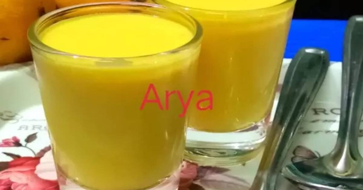 Mango lassi Recipe by Arya Paradkar - Cookpad