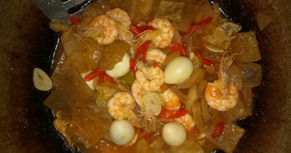 Resep Krecek (Kulit Sapi) Asam Manis oleh Siti Farha - Cookpad