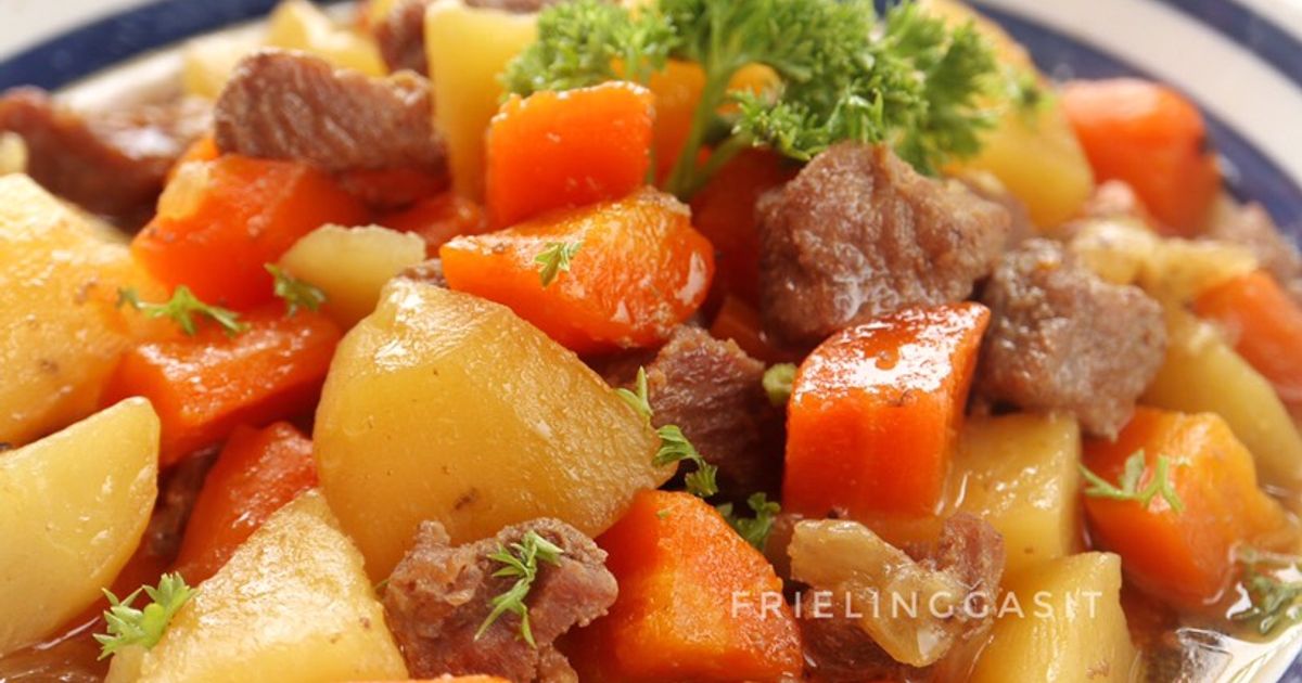 Resep beef stew japan rumahan enak dan mudah - Cookpad