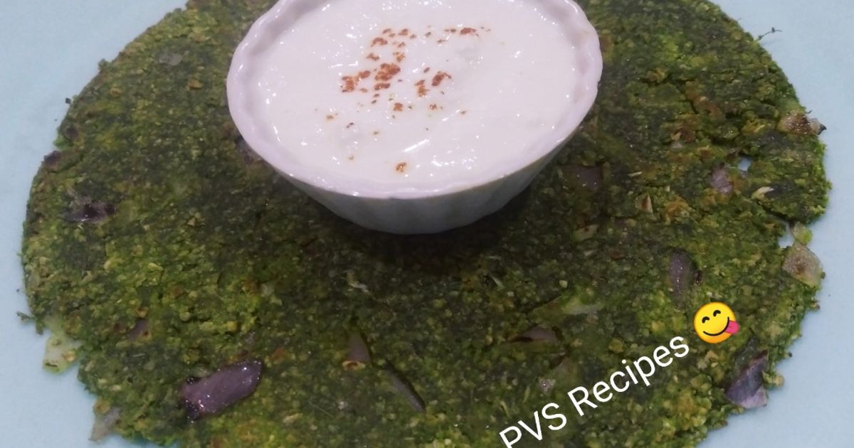 हेल्दी ओट्स पालक मसाला पराठा (Healthy Oats Palak Masala Paratha Recipe ...