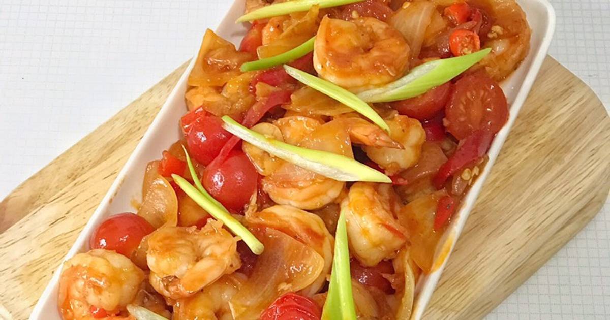 Resep Tumis Udang Pedes oleh Tinakitchen ( https://youtu.be/Q17xhcLLsv8 ...