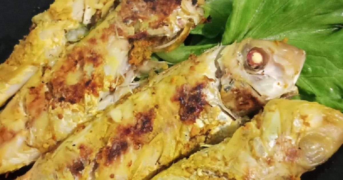 Resep Ikan Kurisi Panggang Daun Pisang oleh Annaswa - Cookpad