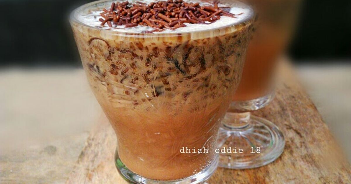 Resep es cappucino blend rumahan enak dan mudah - Cookpad