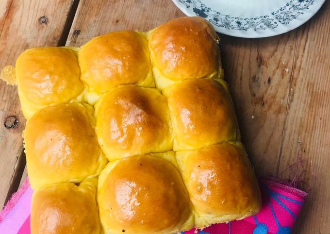 Resep Roti sobek labu Kuning oleh anif agustina - Cookpad