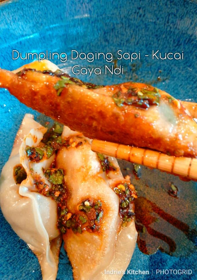 Resep Dumpling Daging Sapi - Kucai Gaya Ndi oleh Ndi - Cookpad