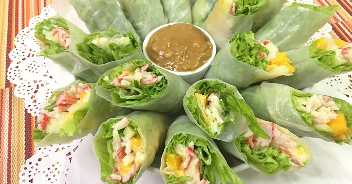 Kani Mango Roll Recipe By Toodles Cooking Life