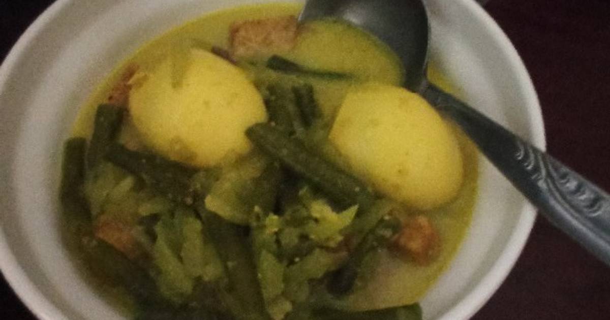 Resep Sayur Labu Siam Kuah Ketupat oleh Joe Hanna Liong - Cookpad