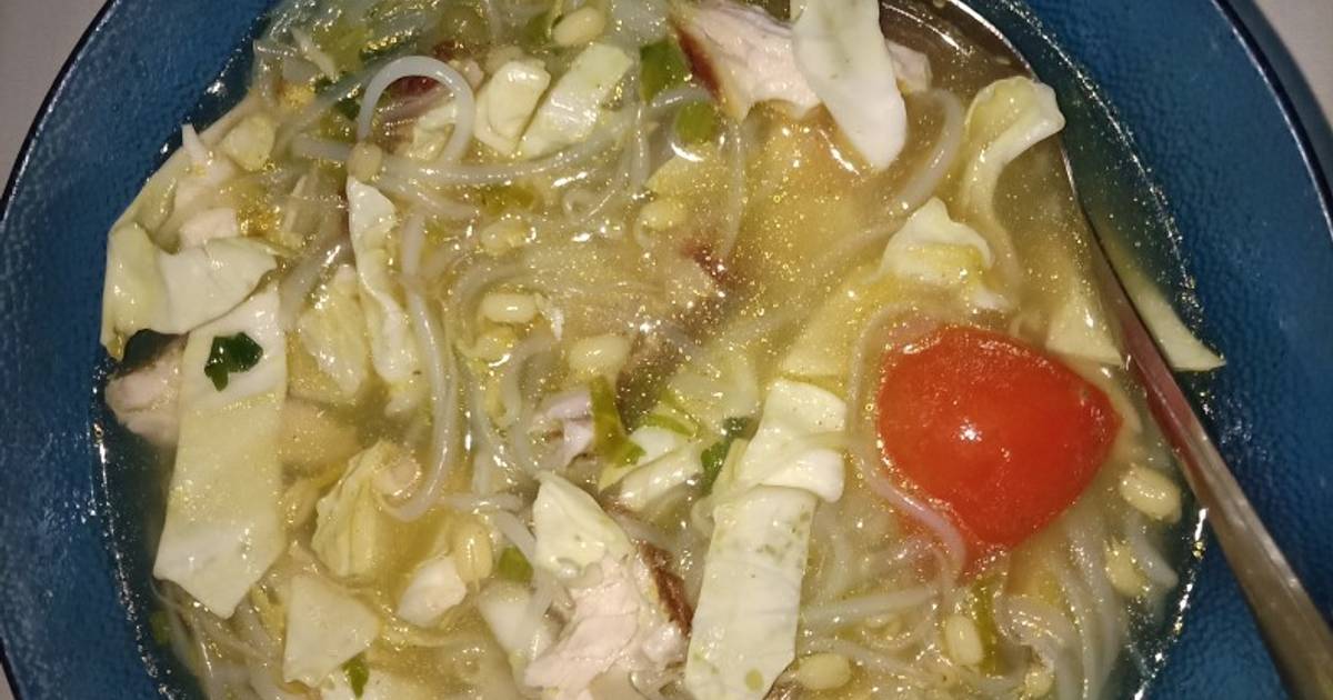 Resep Soto ayam simple oleh Riski Amalia Romadhon - Cookpad
