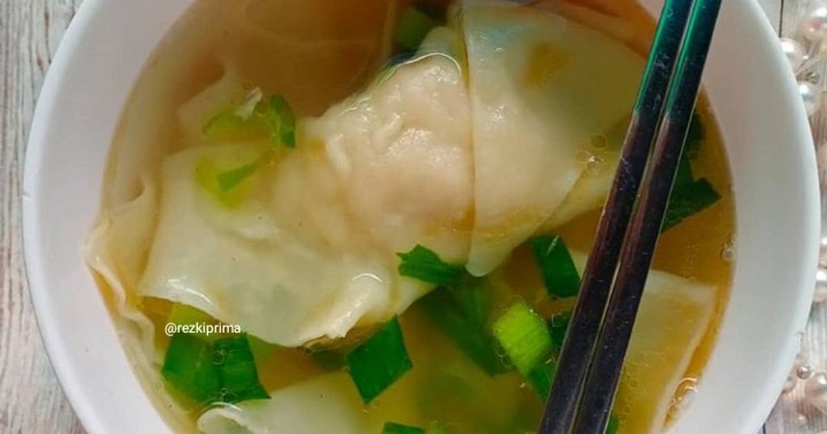 Resep Sup Pangsit oleh Rezki Prima - Cookpad