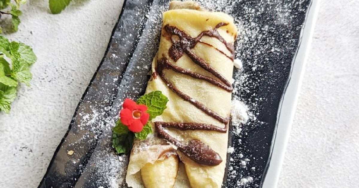 Resep krepes coklat besar rumahan enak dan mudah - Cookpad