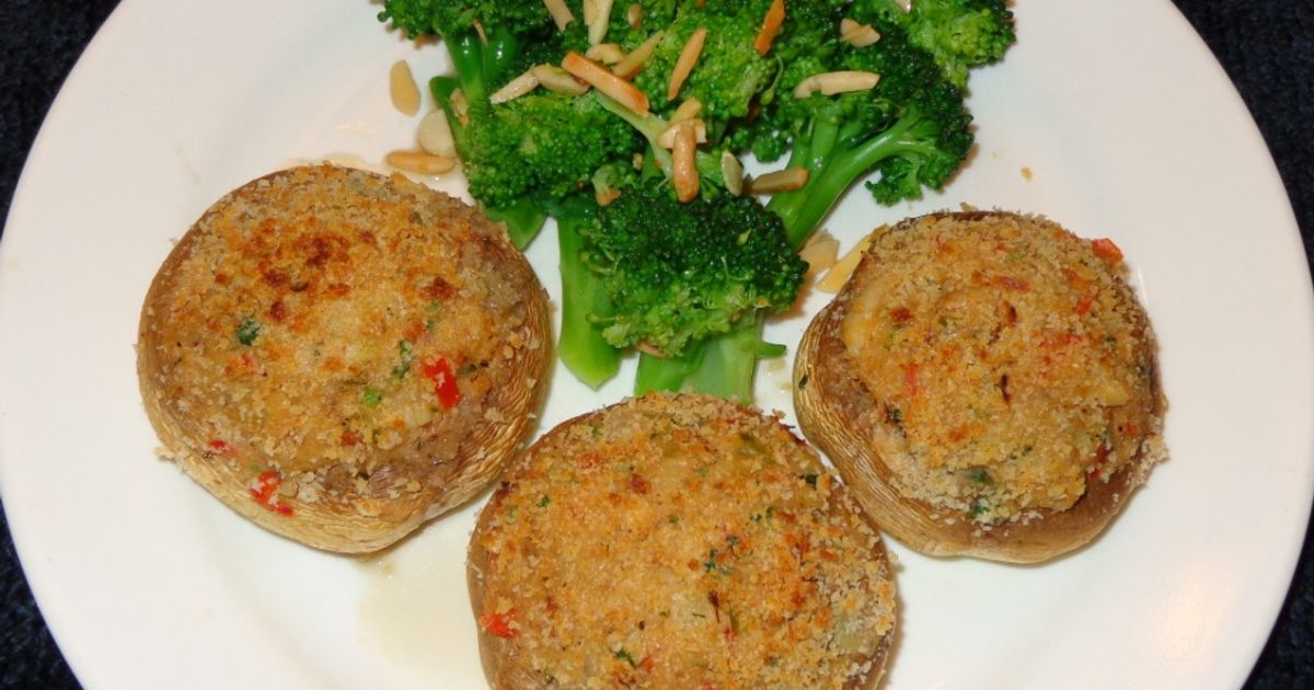 Crab Stuffed Mushrooms, Jon Style Recipe By Jon Michelena
