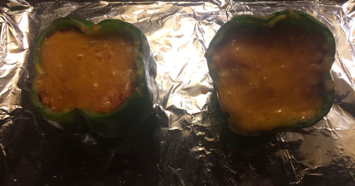 Easy Stuffed Peppers For Two Recipe By Plain Jane