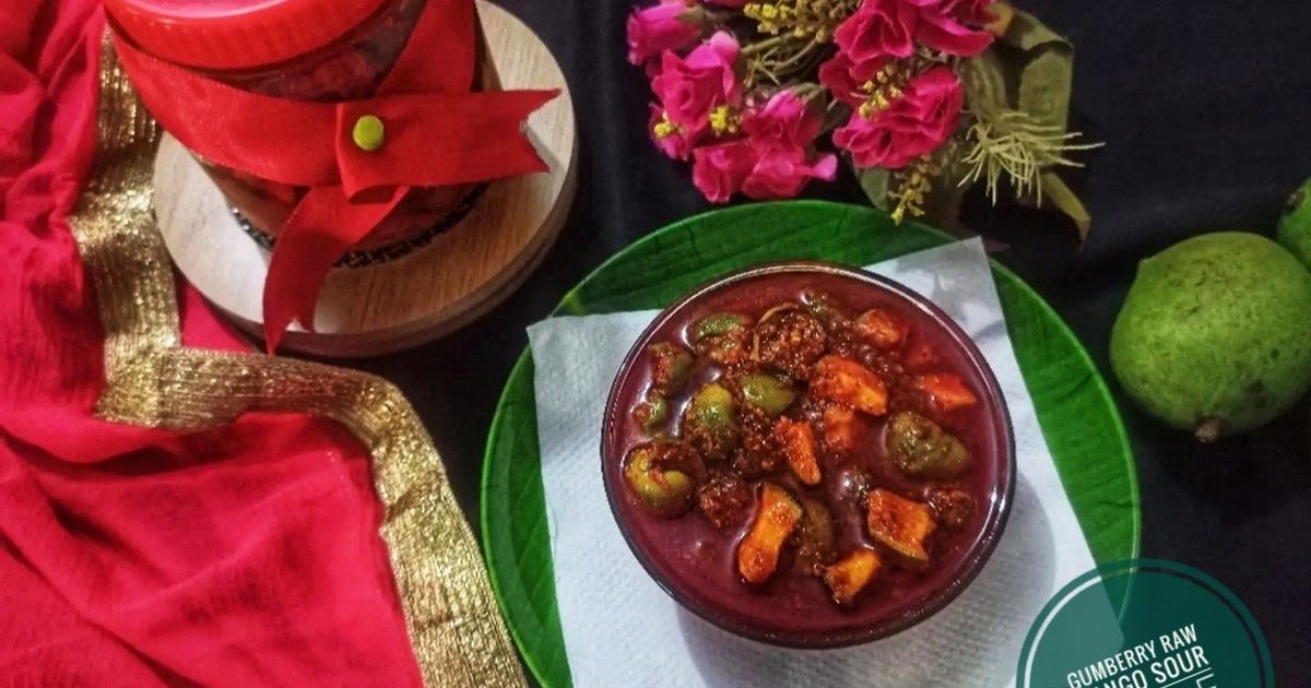 Gumberry Raw Mango Sour Pickle (Gunda / Lasoda Kairi Khatta Aachar ...