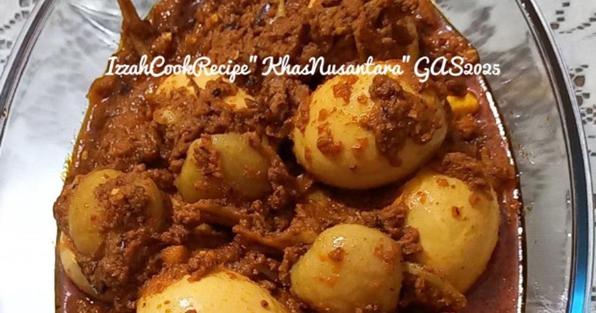 Resep 🥥Randang Talua Kampar 🥚 oleh Faizah Fahmi - Cookpad