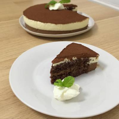 Double Chocolate Mousse Cake Recipe by Erica Leung - Cookpad