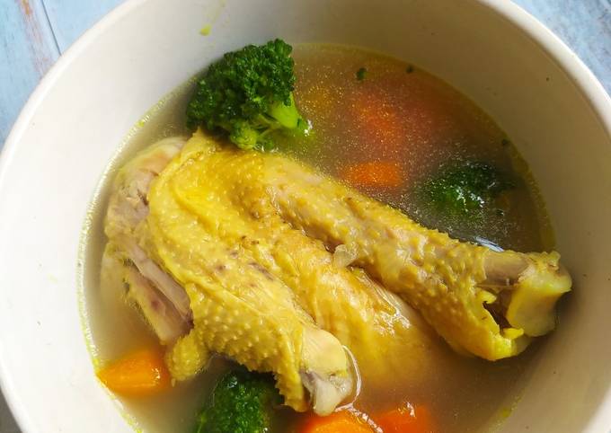 Resep Sup Ayam Jahe oleh Rona Ve - Cookpad