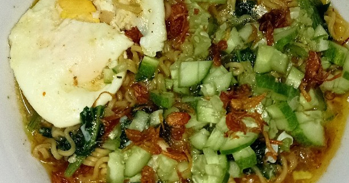 Resep Mie Rebus Kreasi oleh Desi Afriani Lubis - Cookpad