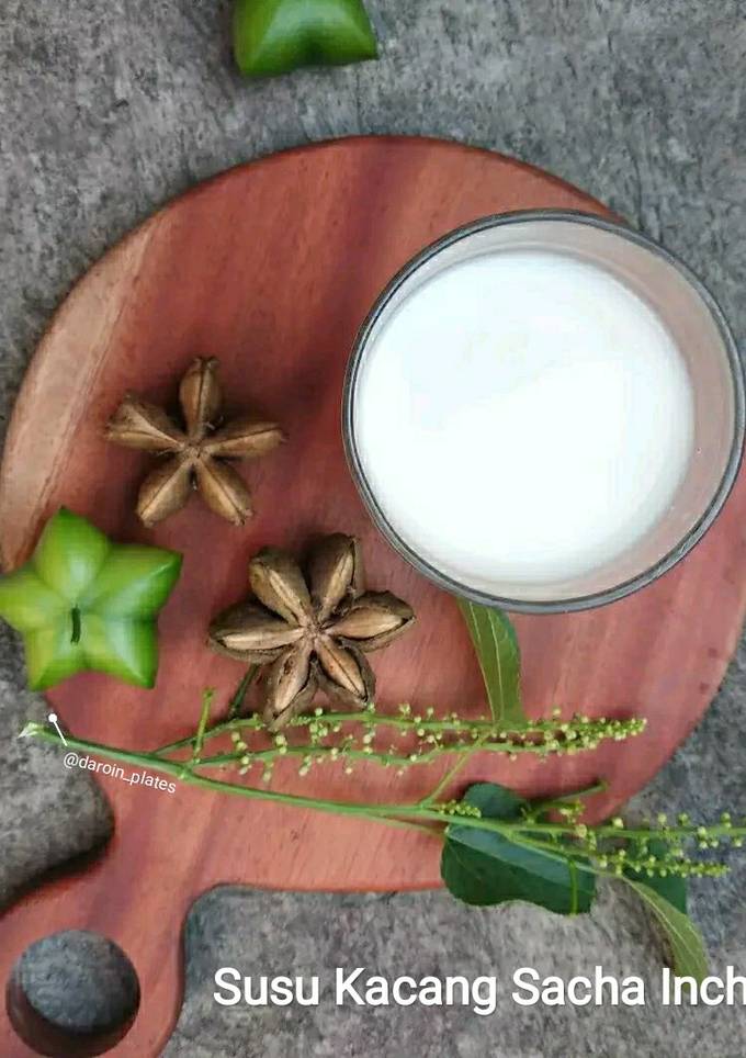 Resep Susu Sacha Inchi (Kacang Bintang/Kacang Gunung) oleh Miss ...