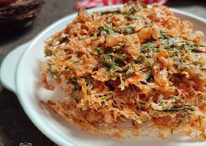 Resep Telur Dadar Keriting Crispy Daun Melinjo oleh Nuniek Wijayanti ...