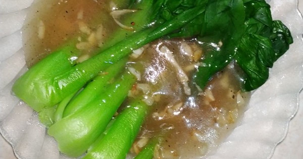 Resep Pokcoy Siram Bawang Putih oleh Sitiyoh - Cookpad
