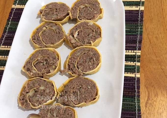 Resep Rolade daging sapi oleh Fita Prasetyani - Cookpad