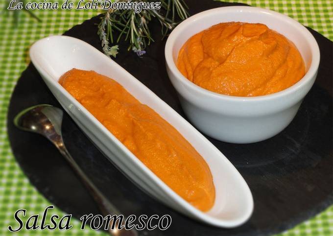Salsa romesco Receta de lolidominguezjimenez- Cookpad