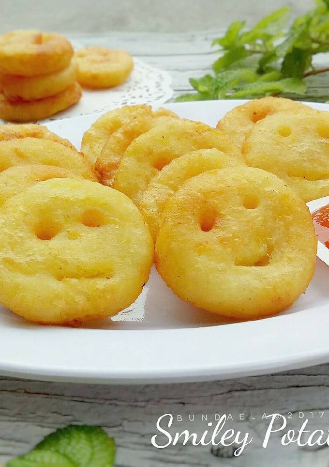 Resep Smiley Potato oleh Bunda Ela - Cookpad