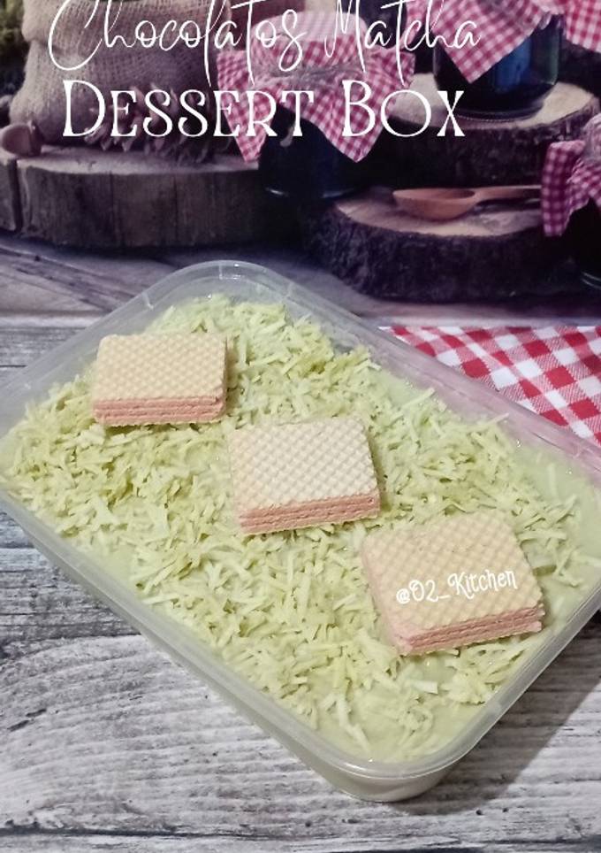 Resep #760 Chocolatos Matcha Dessert Box oleh Ratih Anita Dewi - Cookpad
