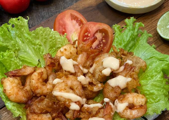 Resep Udang Mayonaise ala Tiger Kitchen oleh Lucy Gani (Tiger Kitchen) - Cookpad
