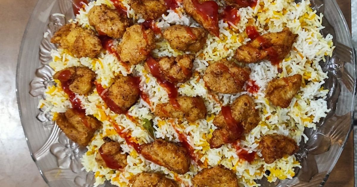 Chicken Hot Shots With Arabian Rice Recipe by Fatima Mehmood Mughal ...