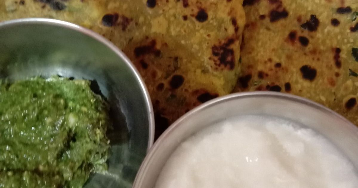 Priyanka Raichura Radia દ્વારા રેસીપી મેથી બાજરા ના થેપલા (Methi Bajari ...