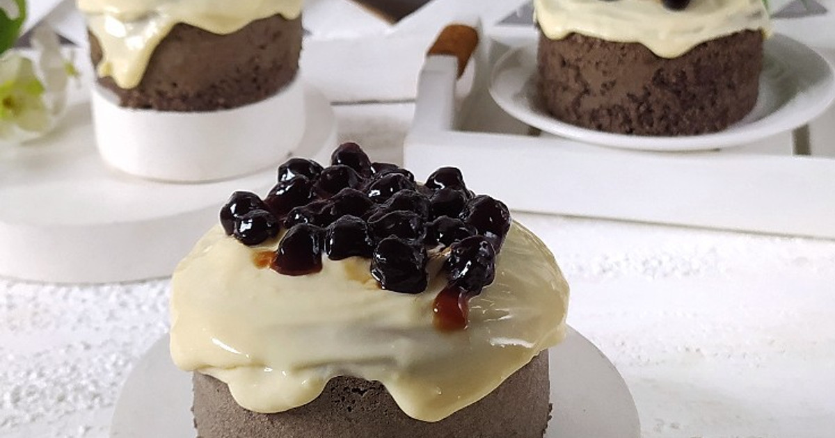 6 resep bolu ketan hitam keju lumer enak dan mudah - Cookpad